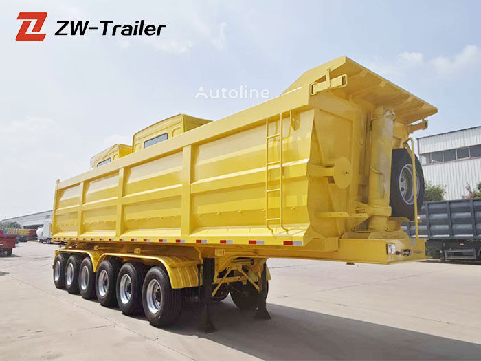 Nova ZW-Trailer U Type 6 Axle Dump Semi Trailer for sale poluprikolica kipera