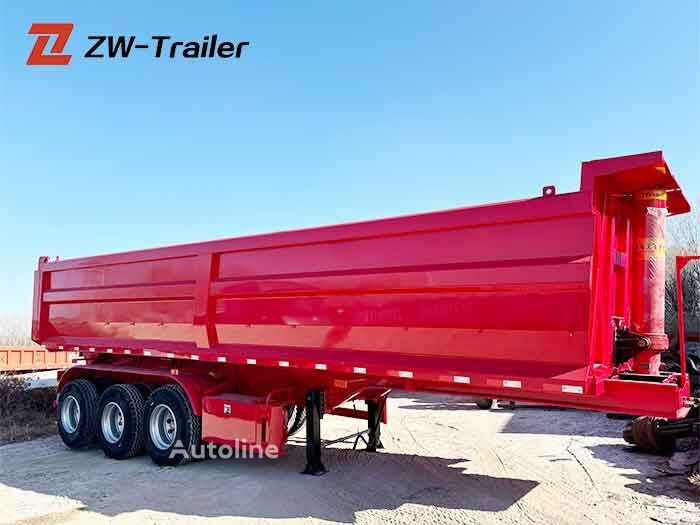 Nova ZW-Trailer Heavy-Duty 3-Axle 35CBM Hydraulic Dump Semi Trailer poluprikolica kipera
