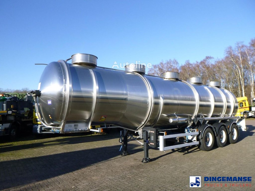 Magyar Chemical tank inox 34.5 m3 / 1 comp cisterna za prevoz hemikalija