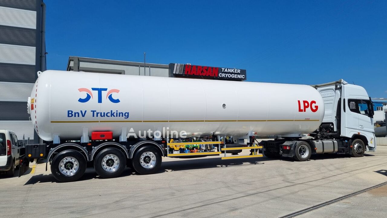 Nova Harsan 2026 Model 60 m3 (28,5 Tons) Capacity LPG Transport Tanks poluprikolica cisterna za gas