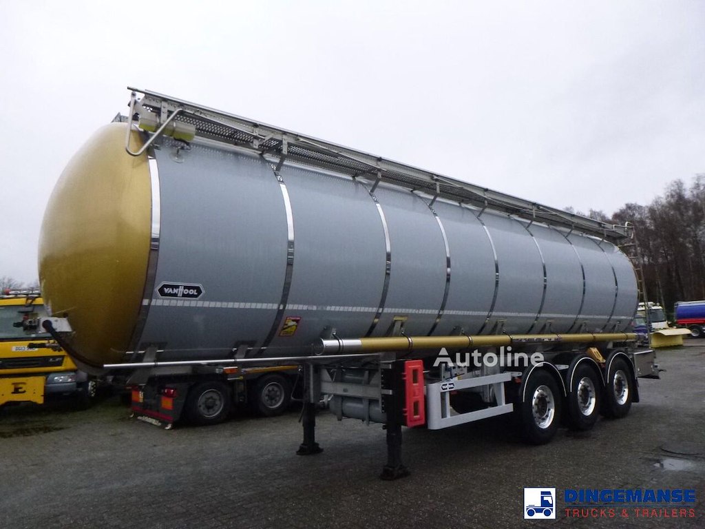 Van Hool Chemical tank inox 37.5 m3 / 1 comp L4BH cisterna za prevoz hemikalija