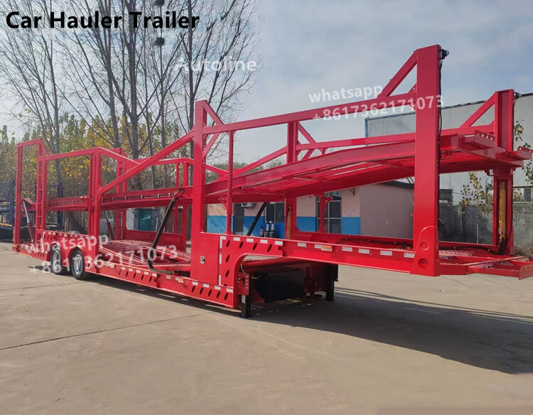 Nova Titan Car Hauler Trailer for Sale in Nigeria poluprikolica autotransportera