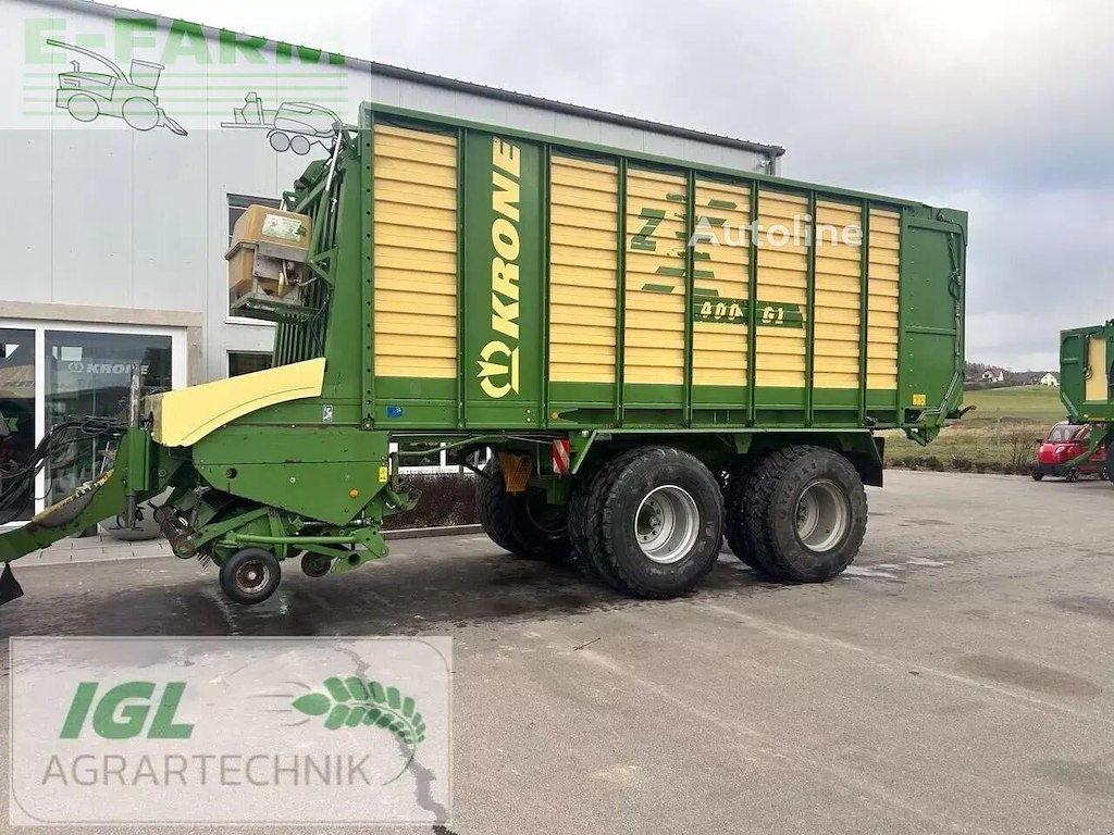 Krone zx 400 gl prikolica platforma