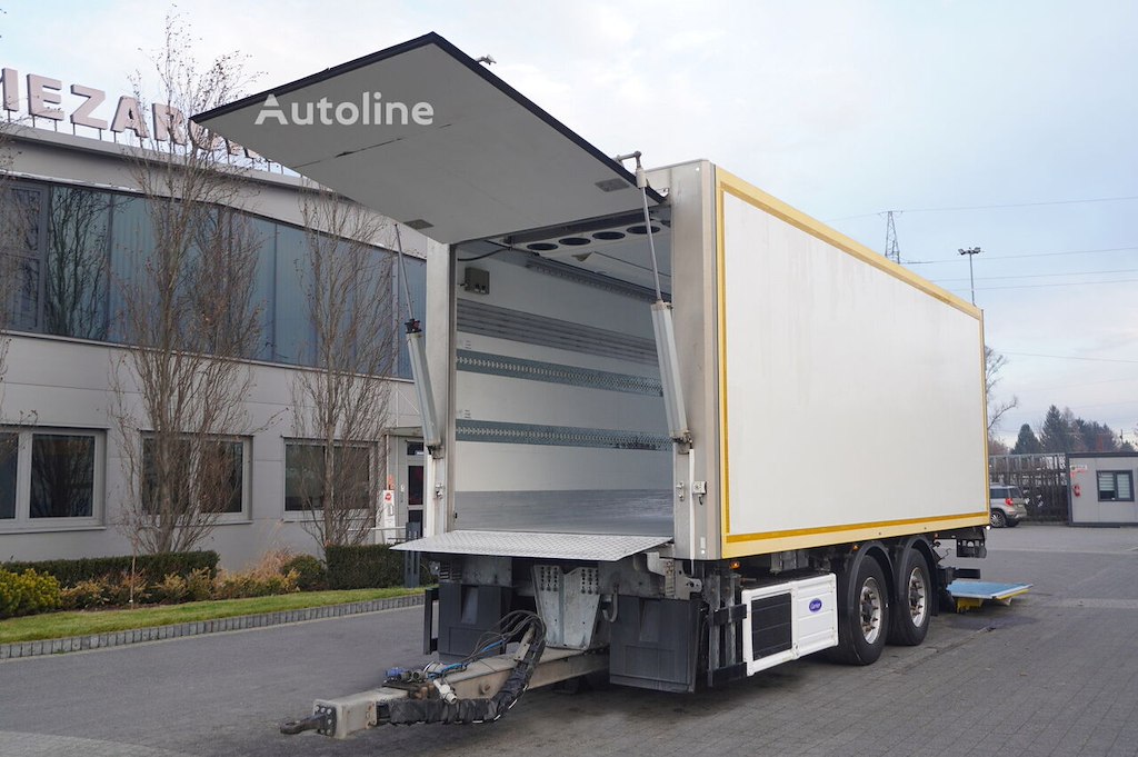 Rohr refrigerated trailer / Carrier Supra 850 / Tail lift Bär 2500 kg prikolica hladnjača