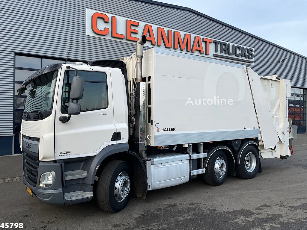 DAF FAG CF 290 Euro 6 Haller 22m³ Just 157.766 km! kamion za smeće