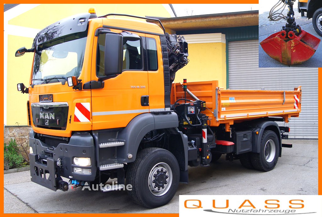 MAN TGS 18.320 BL 4x4 /HIAB 088 B-2/ Winterdienst univerzalna komunalna mašina