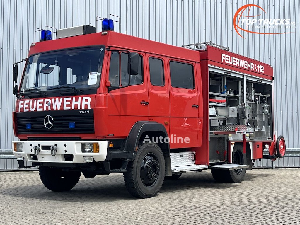 Mercedes-Benz 1124 AF 4x4 - 1.600 ltr -Brandweer, Feuerwehr, Fire brigade- Cre vatrogasno vozilo