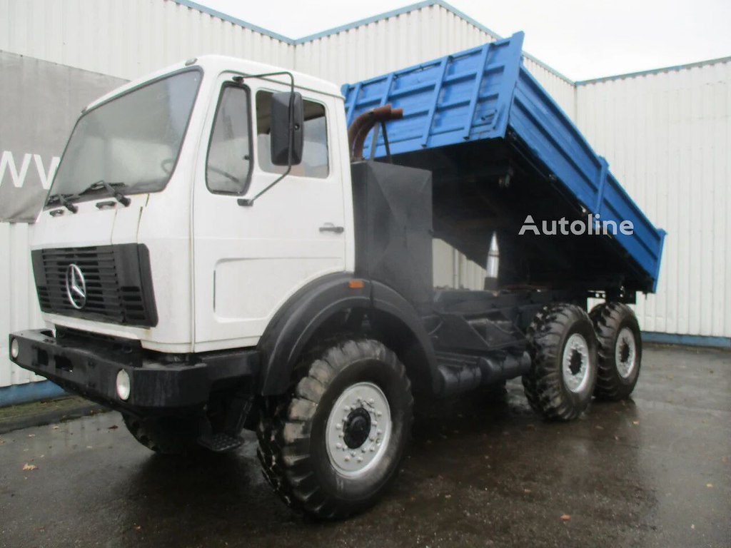Mercedes-Benz FAP 2026 , V8 , 6x6 , ZF Manual , 3 Way tipper , Spring suspensi kiper