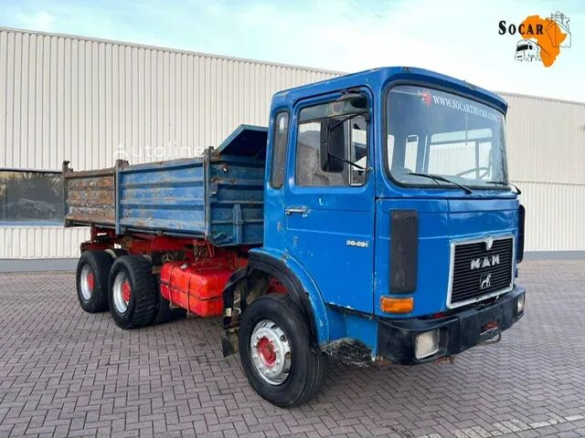 MAN 26.291 6x4 Tipper Full Steel 6 Cilinder kiper
