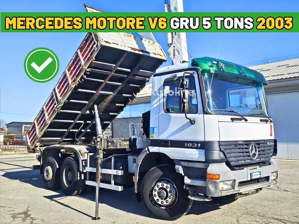 Mercedes-Benz Actros 1831 kiper