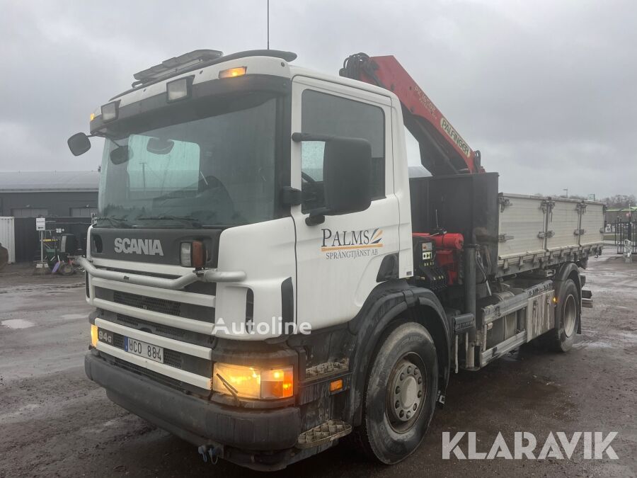 Prodaje se Scania P94GB4X2NZ kamion s ravnom platformom na aukciji