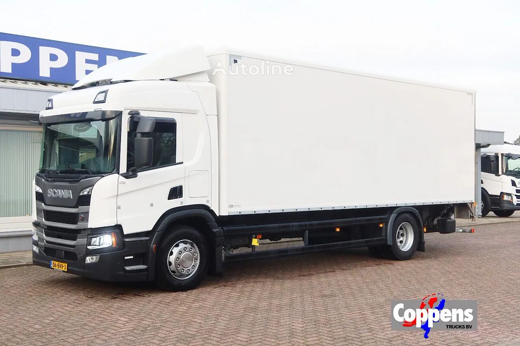 Scania P320 4X2 Bak + Dhollandia klep 2000 kg 1x bed kamion furgon