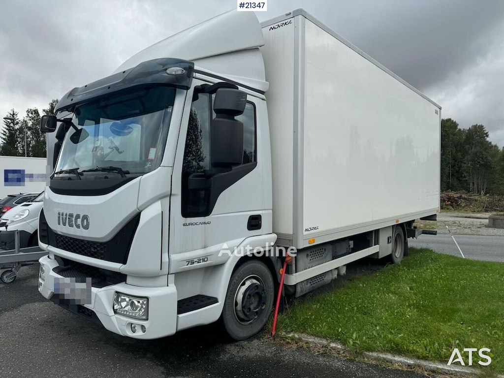 IVECO Eurocargo 75-210 4x2 Skapbil kamion furgon