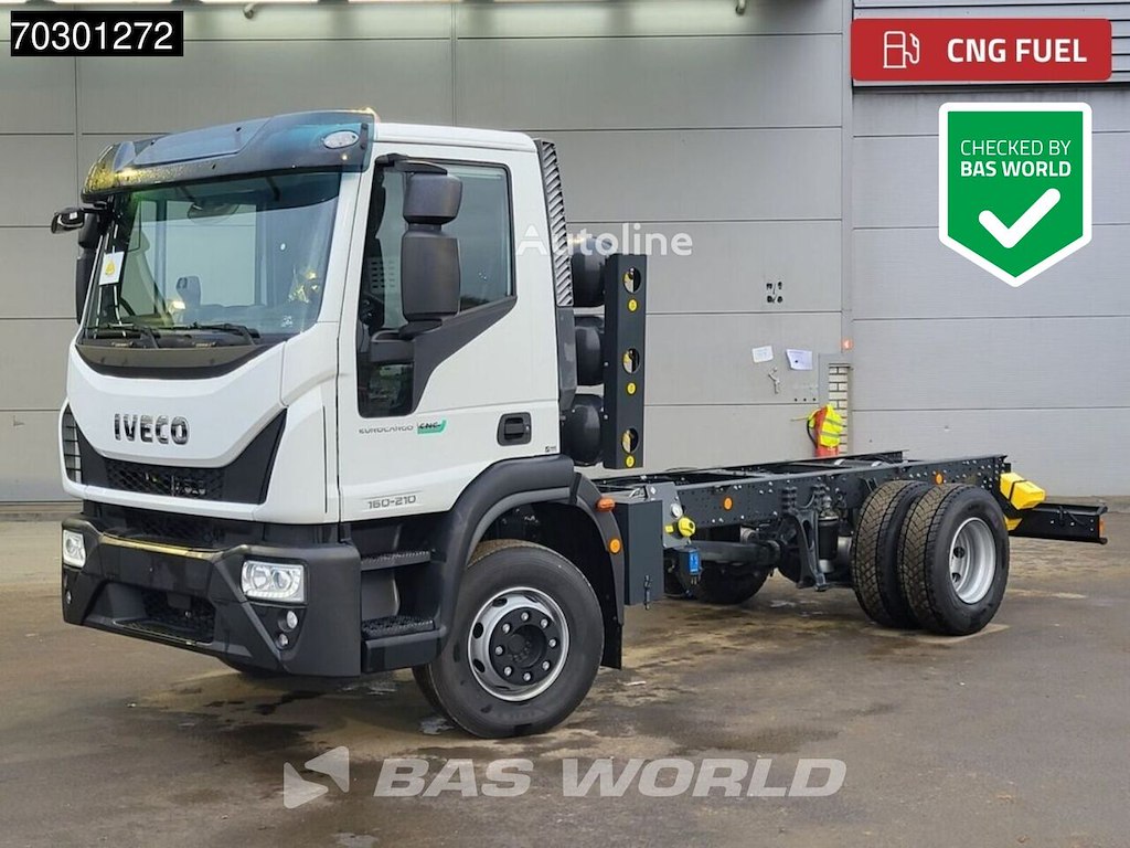 Novi IVECO Eurocargo 160E210 4X2 NEW 16tons chassis! CNG Retarder Automatic kamion šasija