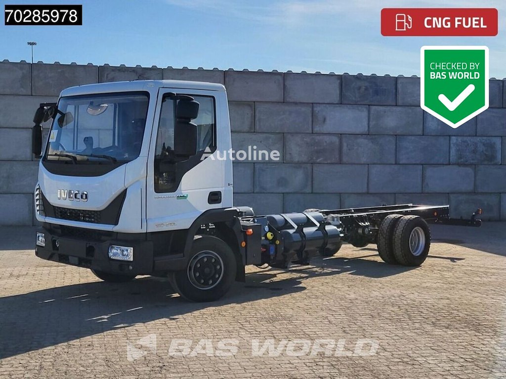 Novi IVECO 120-210L 4X2 NEW! 12tons chassis! CNG Engine TELMA Retarder Manu kamion šasija