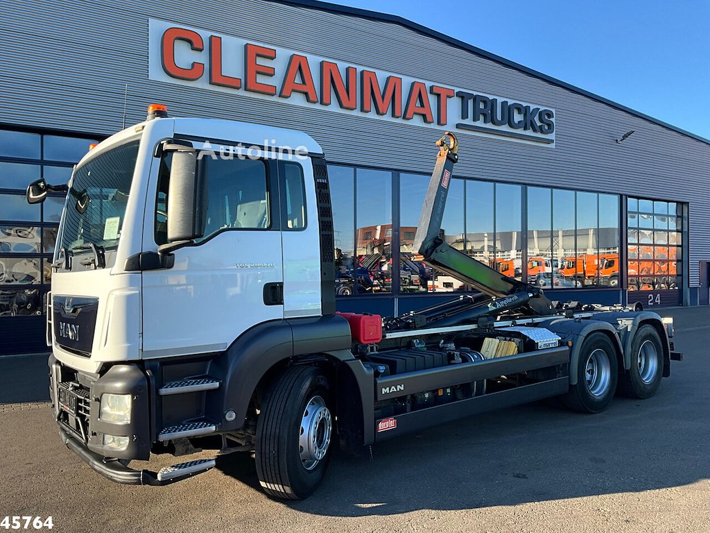 MAN TGS 28.470 Euro 6 Marrel 20 Ton haakarmsysteem kamion rol kiper