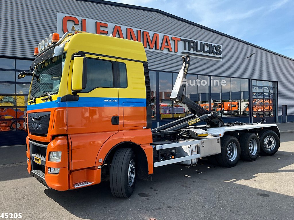 MAN TGX 35.440 Euro 6 8x4 26 Ton haakarmsysteem kamion rol kiper