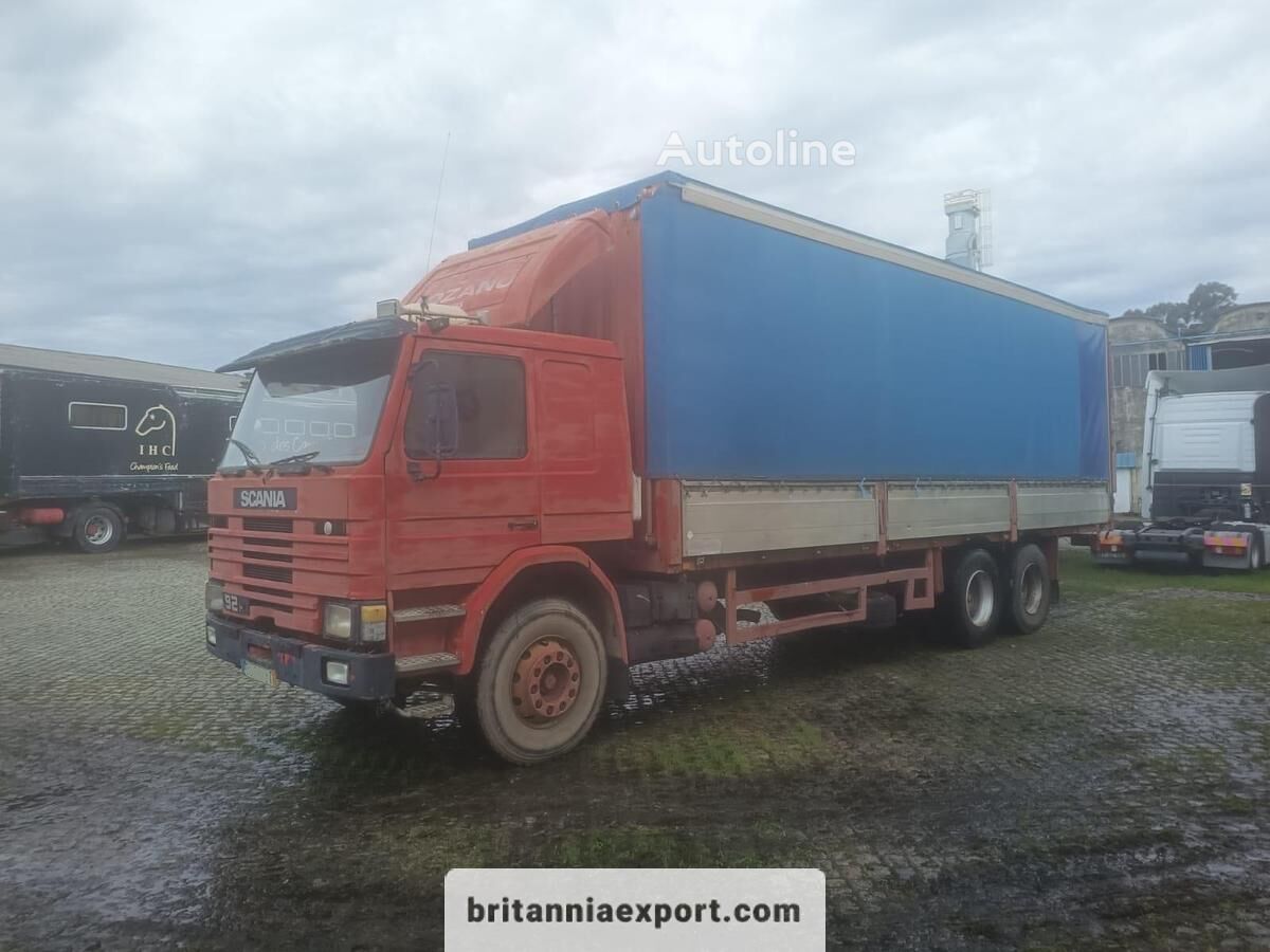 Scania P 92H | 6x2 10 tyres | On springs | 26 ton kamion sa klizna zavesa cerada