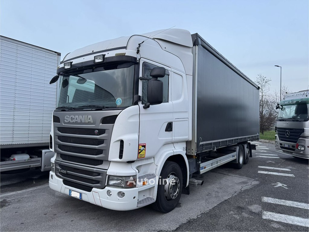 Scania R400 kamion sa klizna zavesa cerada