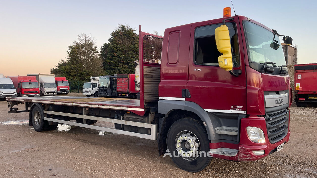 Prodaje se DAF CF 230 kamion platforme na aukciji