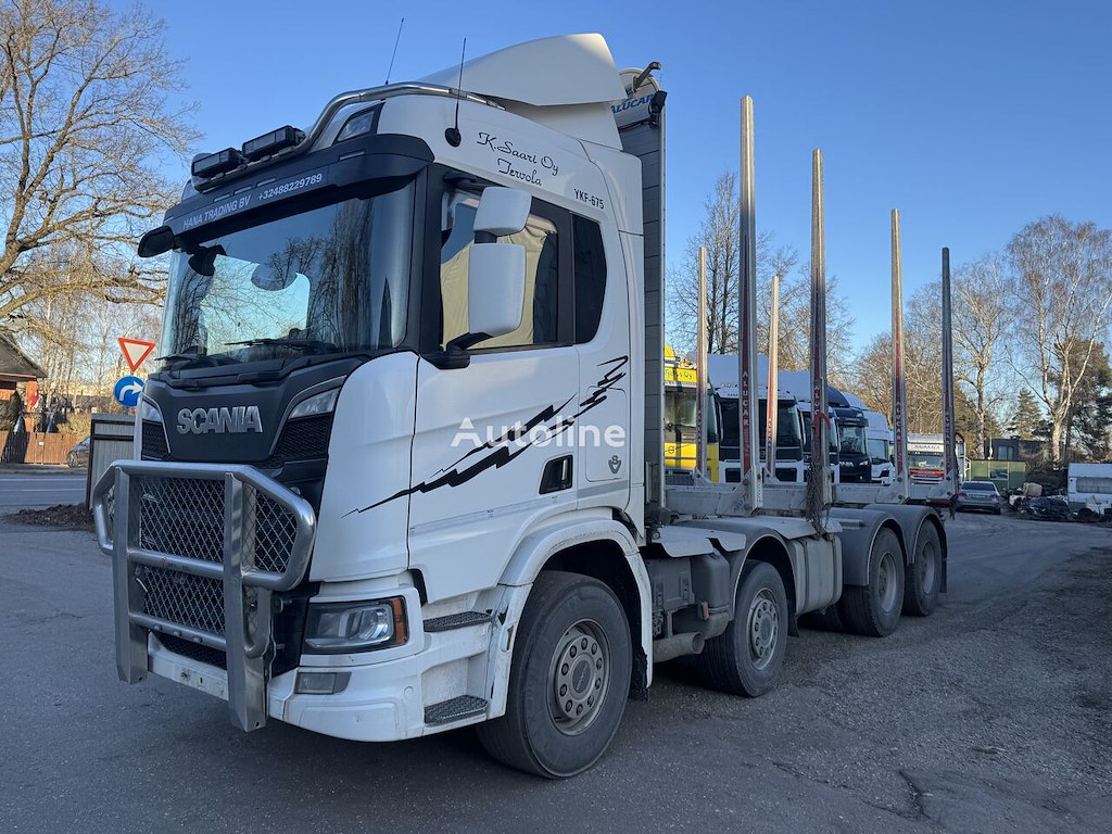 Scania R650 kamion za prevoz drva