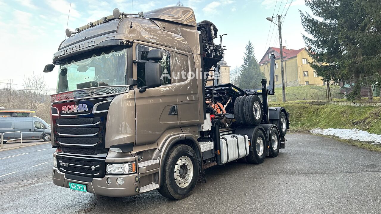 Scania R730 kamion za prevoz drva