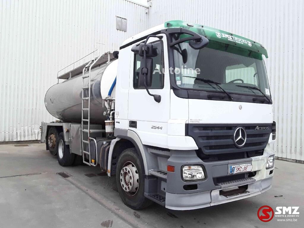 Mercedes-Benz Actros 2544 inox tank - 15.000 liter - retarder autocisterna