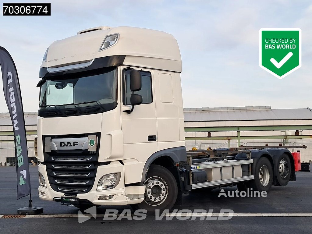 DAF XF 480 6X2 SSC Retarder 2xTanks Lift/Steering ACC Euro 6 vozilo za prevoz kontejnera