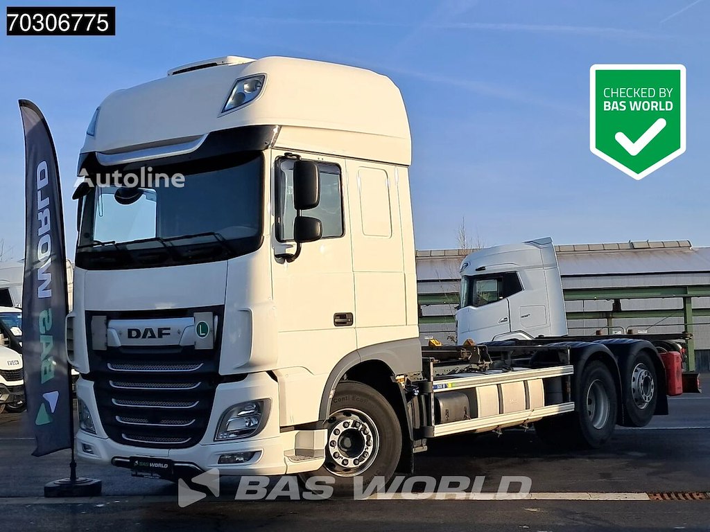DAF XF 480 6X2 SSC Retarder 2xTanks Lift/Steering ACC Euro 6 vozilo za prevoz kontejnera