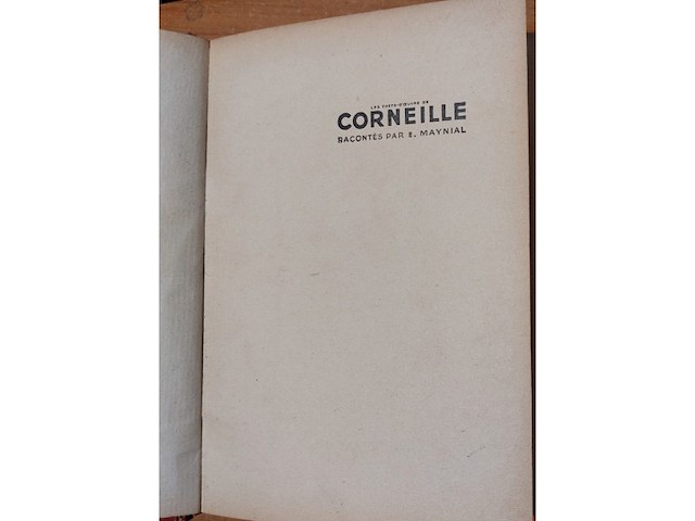 Corneille yRacontes par E.Msynial
