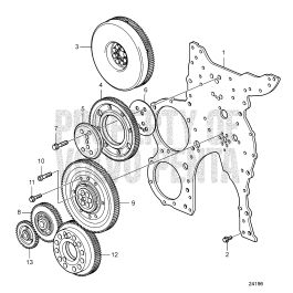Lančanik bregaste osovine za Volvo FH FM kamiona