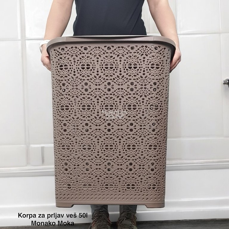 Korpa za veš 50L MONAKO MOKA