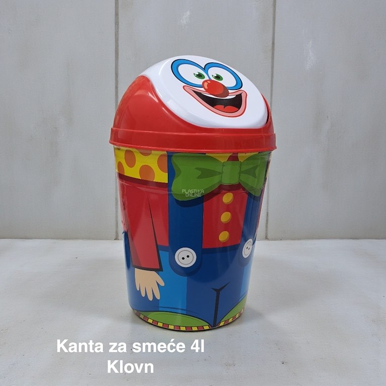 Kanta za smeće 4l Klovn