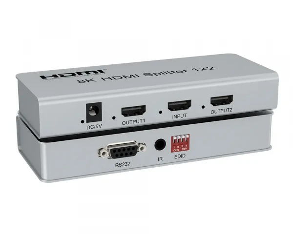 Kettz KT-HSP1208 8K 1x2 HDMI spliter