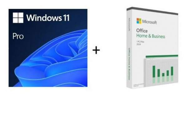 Microsoft Win11 Pro + Office H&B 2024 - ENG, FQC-10528 +EP2-06636