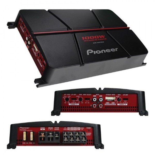 Pioneer auto pojačalo GM-A6704 1000W 4-CH