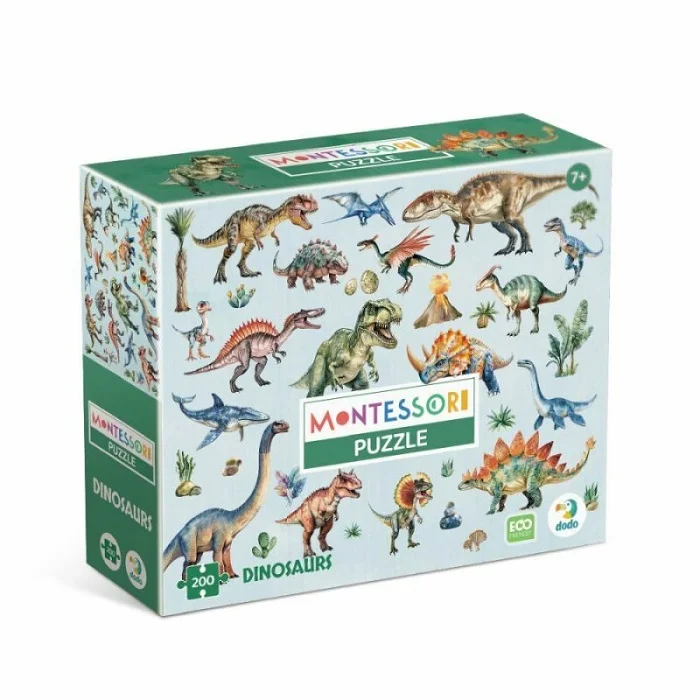 104-300631 Puzzle Montessori Dinosaurus