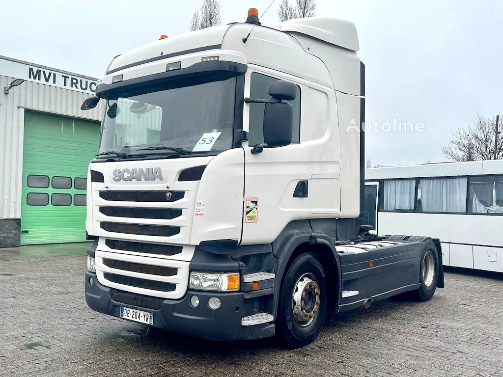 Scania R480 E5 RETARDER, HYDRAULIC, FRIGO, PTO. GOOD TIRES! France truc tegljač