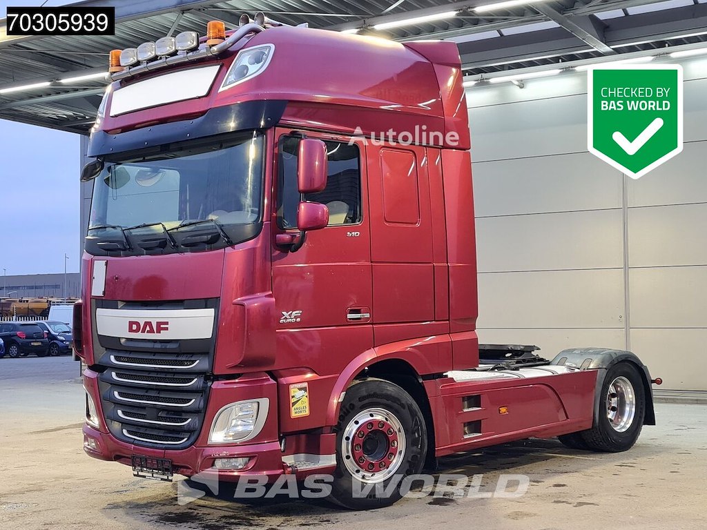 DAF XF 510 4X2 Manual! SSC 2xTanks Alcoa's tegljač