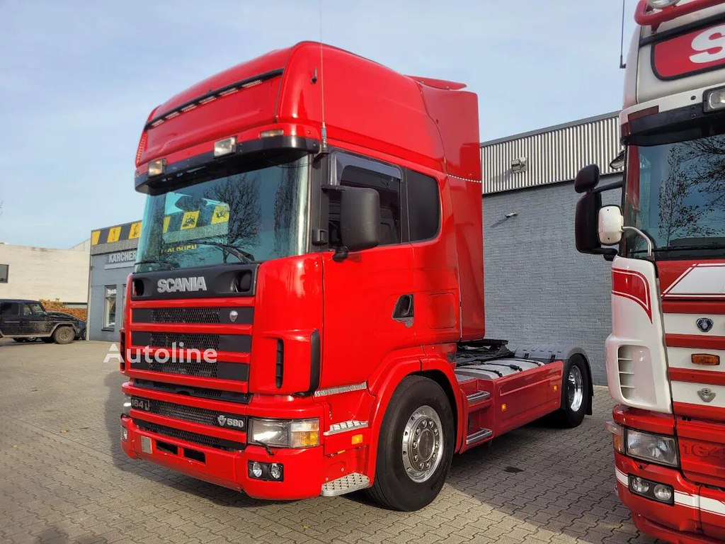 Scania R164-480 V8 LA4X2NA Topline manual retarder old tacho tegljač