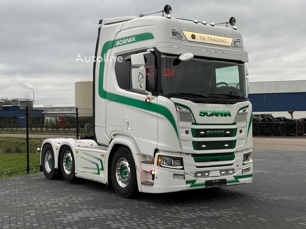 Scania R660 FULL AIR, LEATHER, ALCOA, SHOW INTERIOR, TOP. tegljač