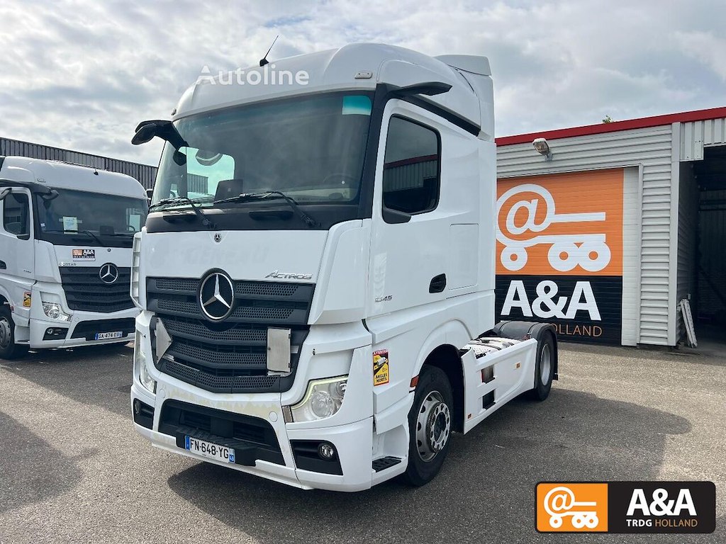 Mercedes-Benz ACTROS 1845 LS NEW TIRES - 2x BED, MP5 Standclima Fridge Mirrorc tegljač