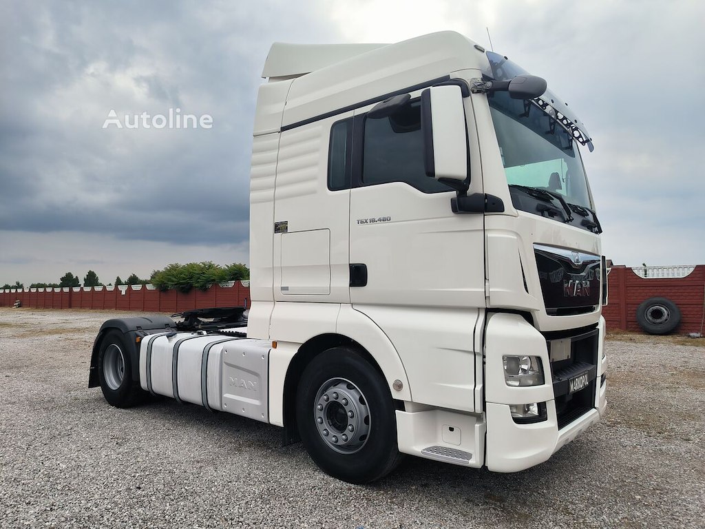 MAN TGX 18.480/ACC/RETARDER/ MANUAL/BLS/ 2 ZBIORNIKI PALIWA tegljač
