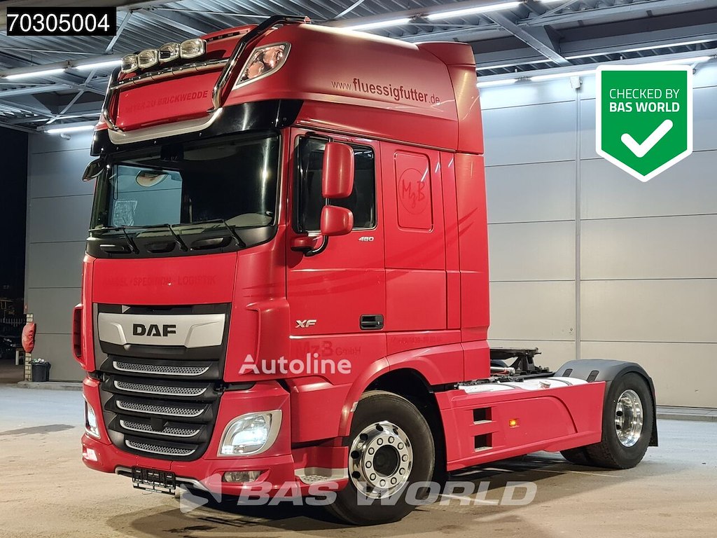 DAF XF 480 4X2 SSC Retarder Hydraulik Alcoa's Standklima tegljač