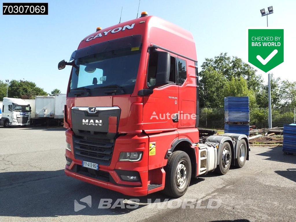 MAN TGX 26.510 6X2 Standklima lift/stuuras tegljač