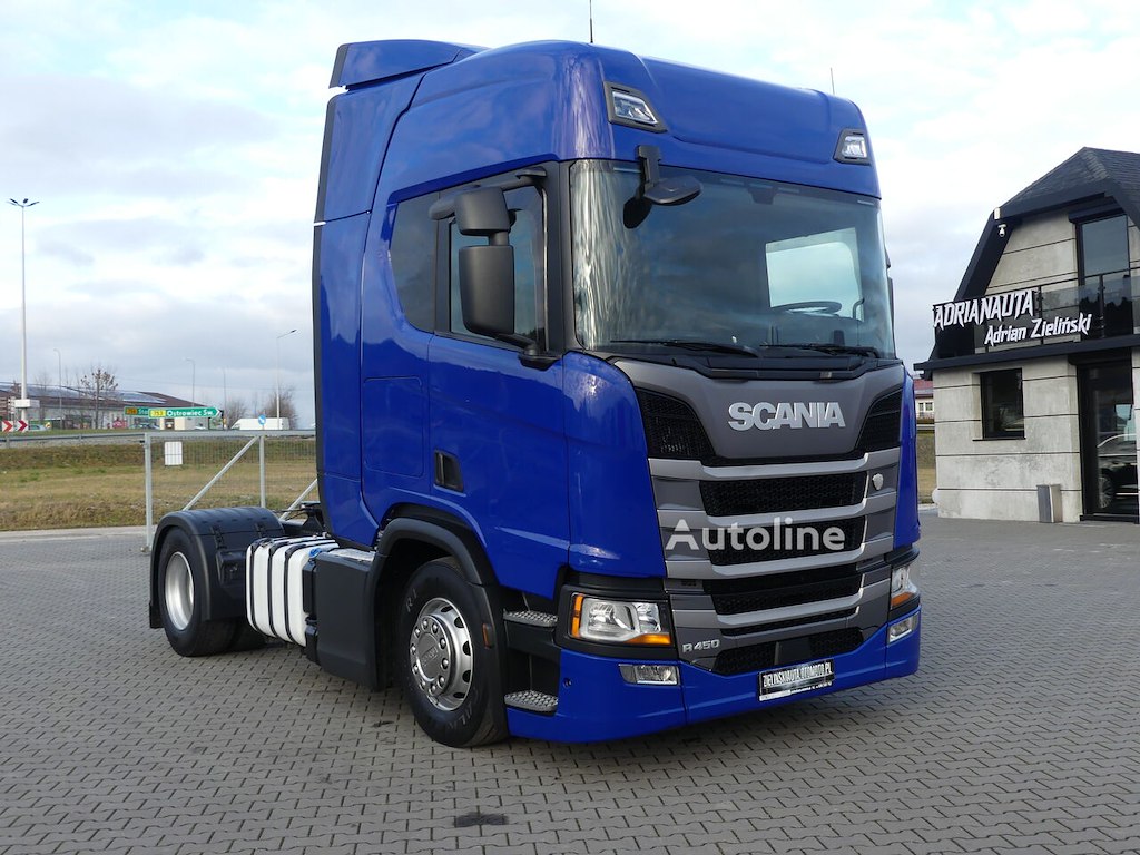 Scania R450 / EURO 6 BEZ EGR / RETARDER / STANDARD / IDEALNY STAN / tegljač