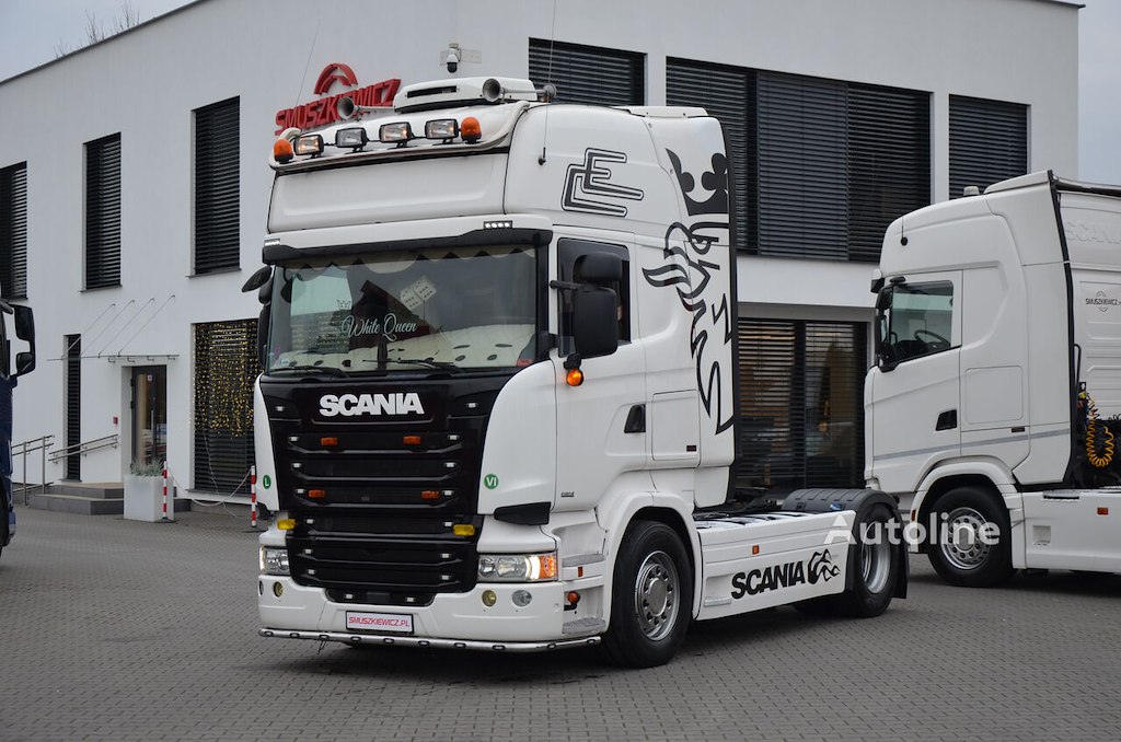 Scania R 450 / 2017r / TOPLINE / FULL AIR / 5099 tegljač