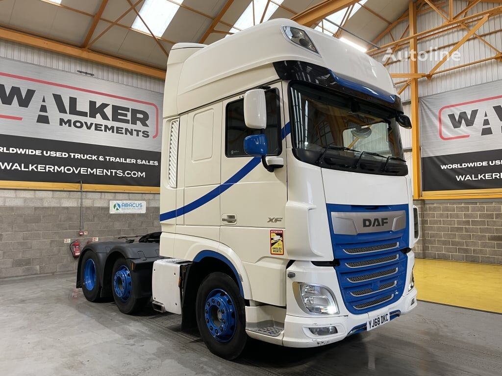 DAF XF106 530 SUPERSPACE *EURO 6* 6X2 TRACTOR UNIT – 2019 – YJ68 DKC tegljač