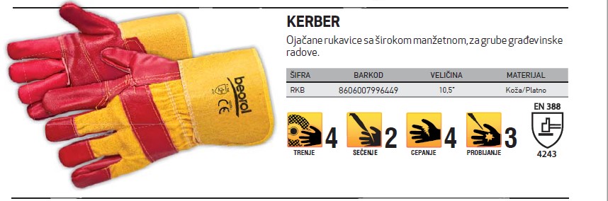 Rukavice kerber 10" Beorol(3597)
[RKB]