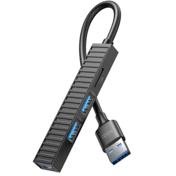 XO Type-A na USB3.0+USB2.0 * 2+TF HUB 4in1 HUB014A